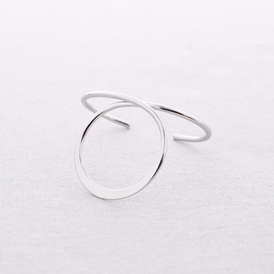 PULSERA ACERO CÍRCULO